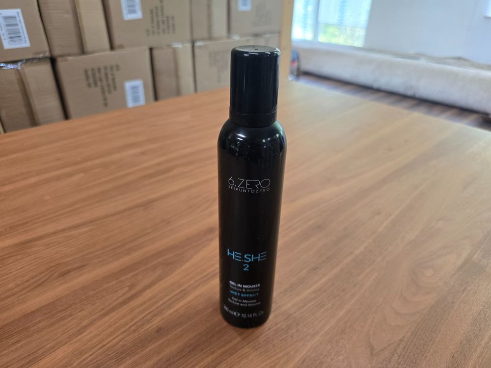 6.Zero HE.SHE 2 Gel in Mousse Wet Effect 300ml ab 1.- (Neu und originalverpackt) in Krinau für ...