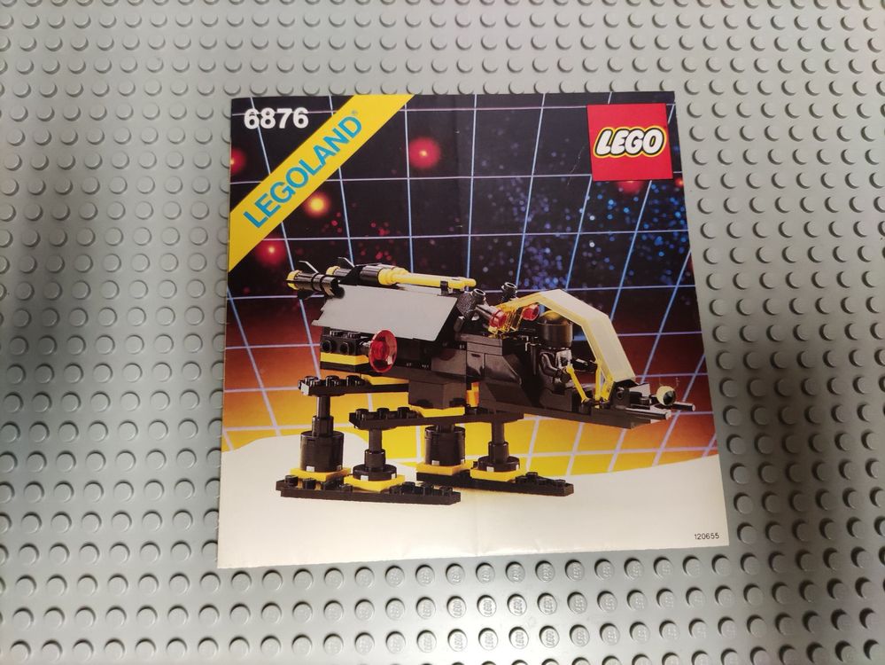 LEGO Space Anleitung / Instructions - Blacktron 1 - 6876 (Gebraucht) in ...