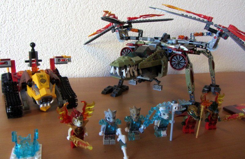 LEGO LEGENDS OF CHIMA 70227 " King Crominus' Rescue " (Gebraucht) in ...