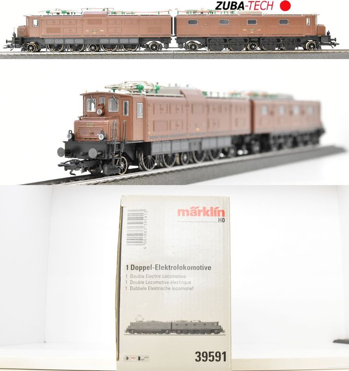 Märklin 39591 E-Lok Ae 8/14 SBB H0 WS Digital mit OVP (Gebraucht) in St ...