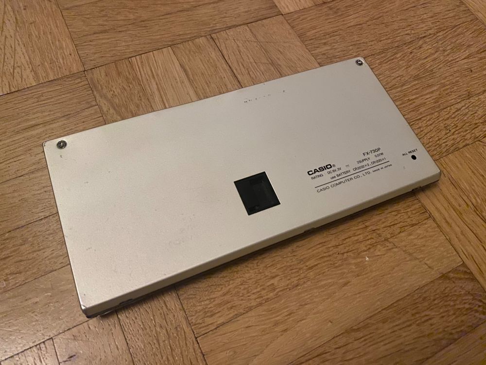 Casio FX-730P Pocket Computer aus 1983 | Kaufen auf Ricardo