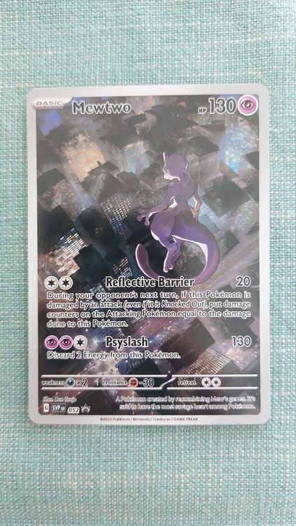 Mewtwo Illustration rare promo SVP 052 | Kaufen auf Ricardo
