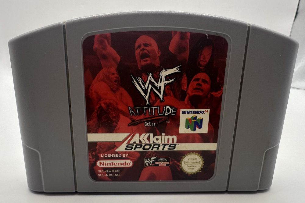 Nintendo 64, Game, WWF Attitude | Kaufen auf Ricardo