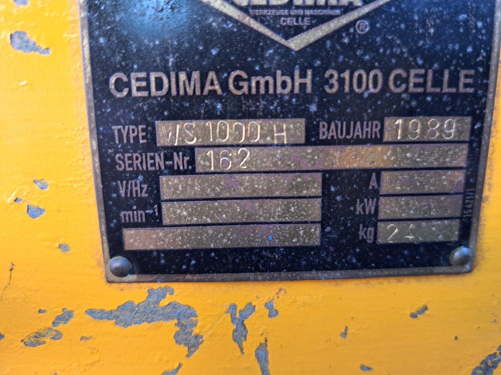 Wandsäge CEDIMA WS 1000 H | Kaufen auf Ricardo