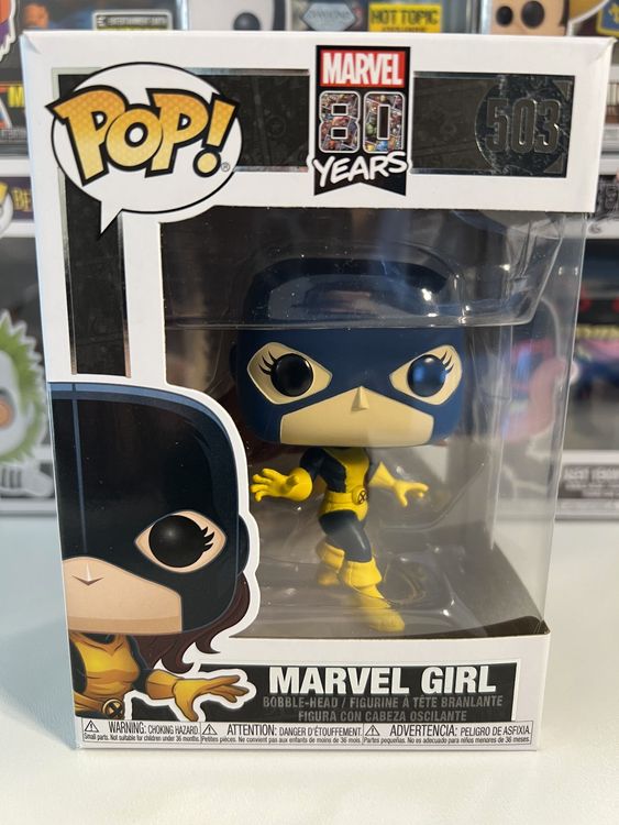 Funko POP! Marvel 80ème Anniversaire Marvel Girl (Gebraucht) in Le ...