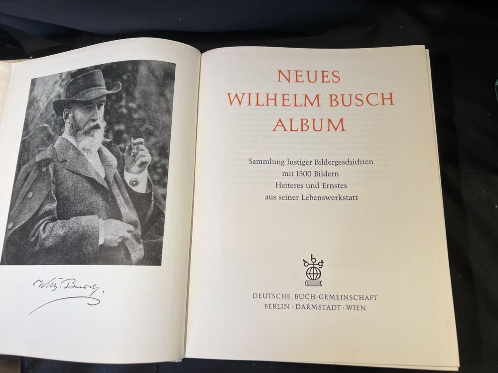 Wilhelm Busch Buch (Gebraucht) in Niederrohrdorf für CHF 44 – mit ...