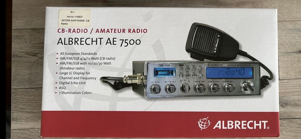 CB Funkgerät Albrecht AE 7500 (Gebraucht) in für CHF 300 – mit ...