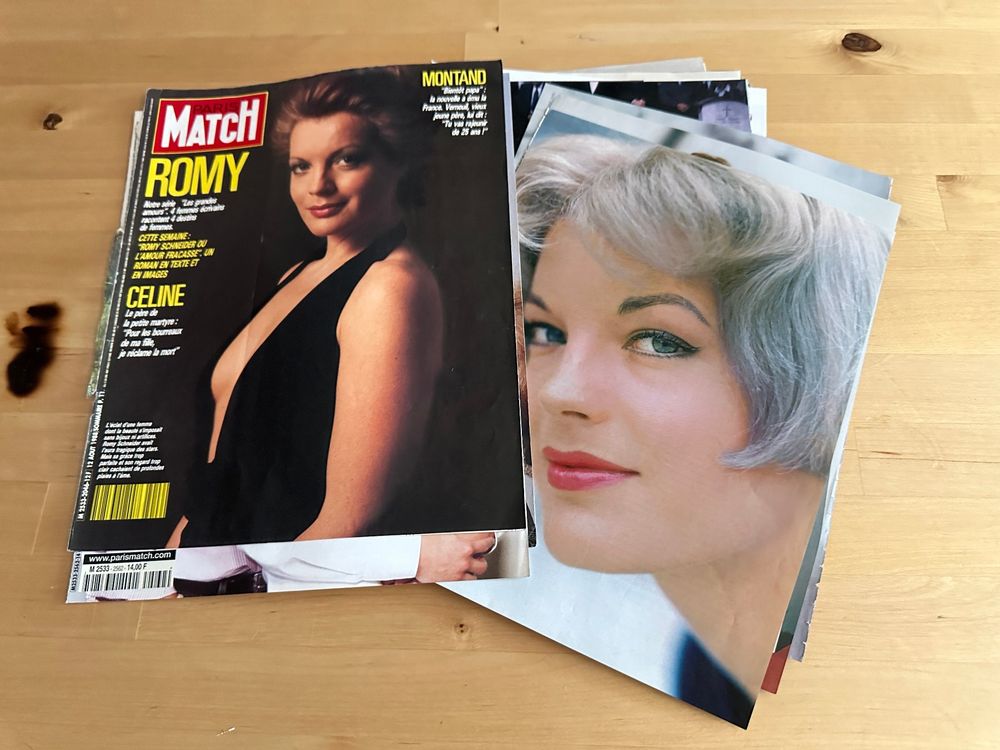 ROMY SCHNEIDER SARAH BIASINI ALAIN DELON tolle Berichte 60's (Gebraucht ...