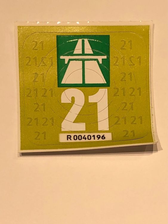 Autobahnvignette | Kaufen auf Ricardo