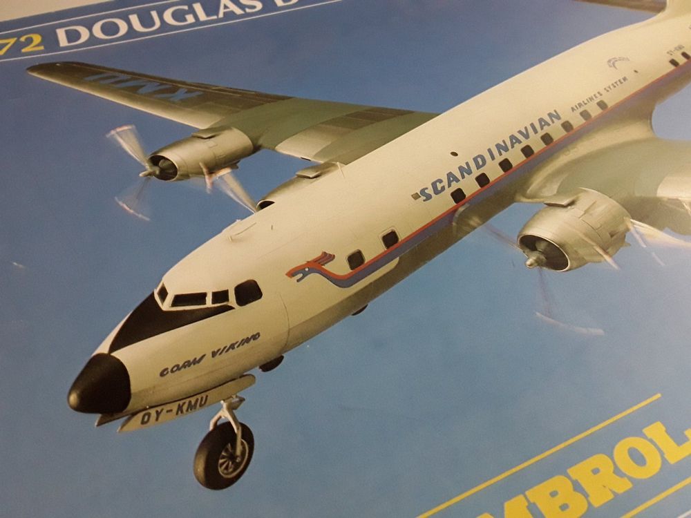 Modellbausatz __ DOUGLAS DC-6B Super _ Cloudmaster __ 1:72 | Kaufen auf ...