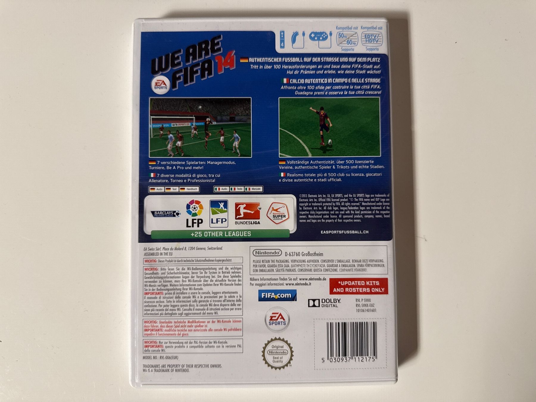 FIFA 14 Legacy Edition Wii - Top Zustand! Fussball Game (Gebraucht) in ...