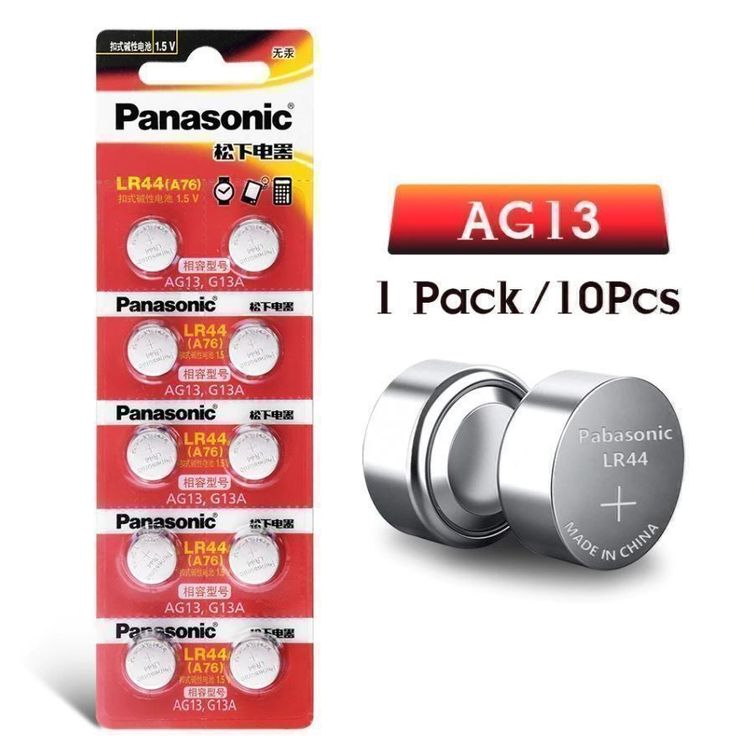 10 Knopfzellen Panasonic AG13 LR44 | Kaufen auf Ricardo