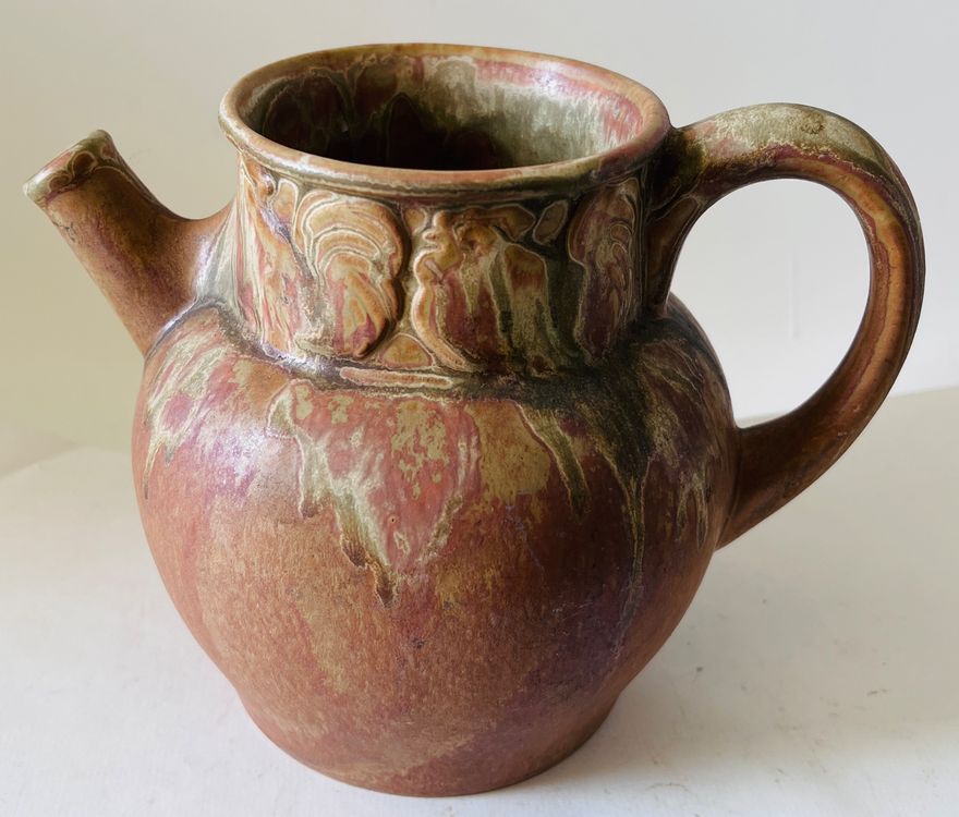 Krug Denbac Hühner Hähne Keramik Art Deco 1930 Steinzeug | Kaufen auf Ricardo