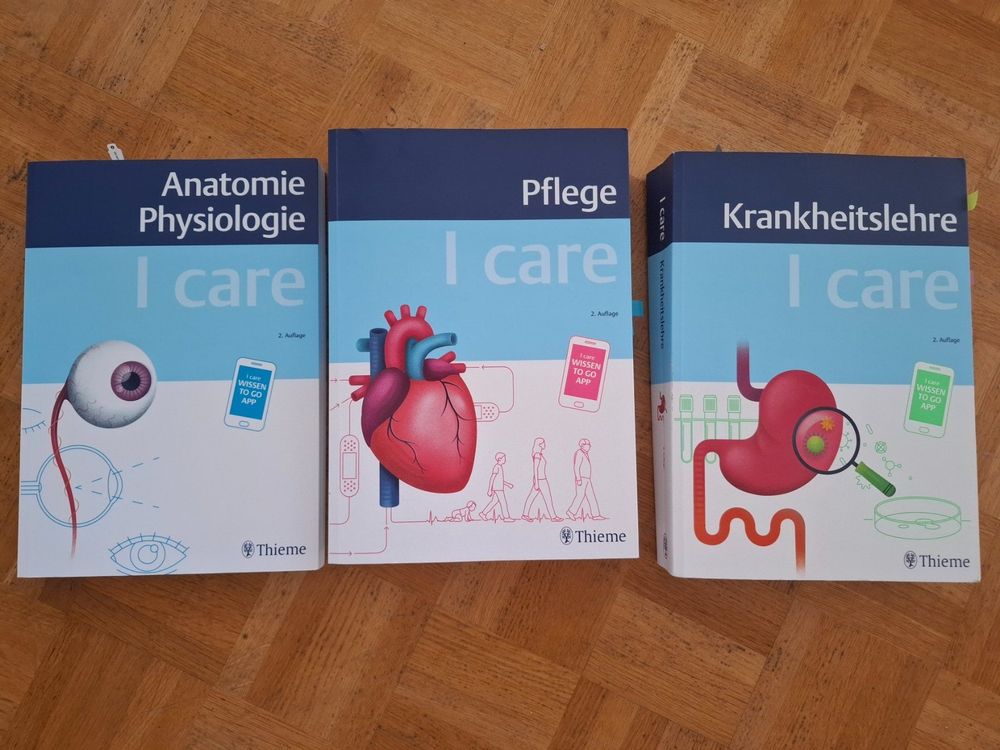 Buch - I care Pflege, Krankheitslehre und Anatomie Physiolog (Gebraucht) in Muttenz für CHF 110 ...