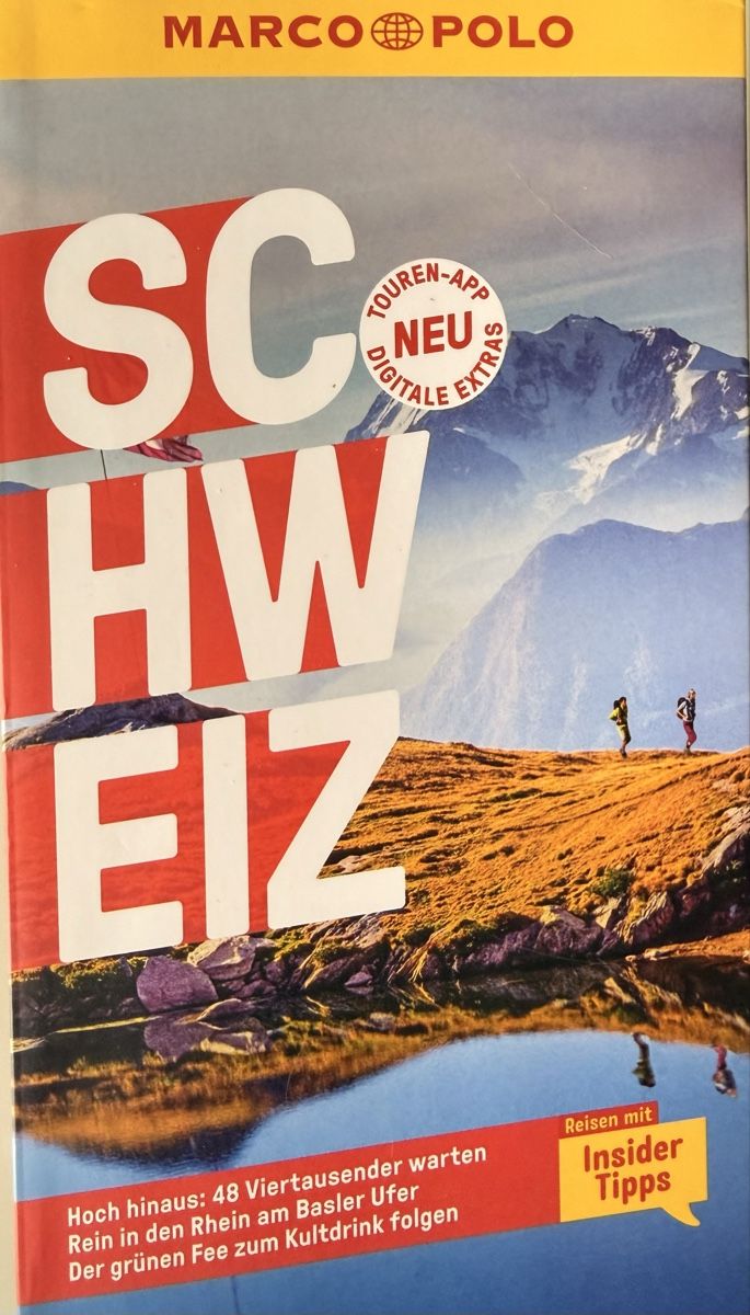 Schweiz Marco Polo Top Zustand! Luzern Zürich Bern Lausanne (Neu ...