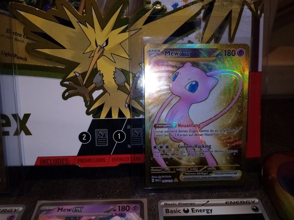 XXL Pokémon Karten Sammlung MEW 151💪Top Karten💪Mew EX Gold | Kaufen auf ...