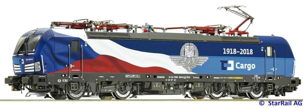 Roco 73946 Elektrolok 383 009-8 ČD Cargo (Neu und originalverpackt) in ...