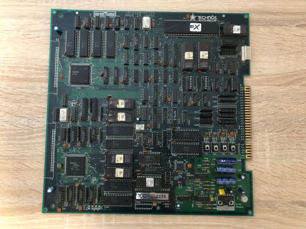 The Combatribes Arcade PCB Jamma Original Technos | Kaufen auf Ricardo