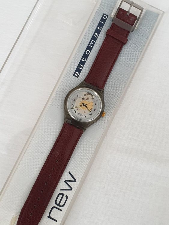 SWATCH AUTOMATIC SAM100 RUBIN NEU | Kaufen auf Ricardo