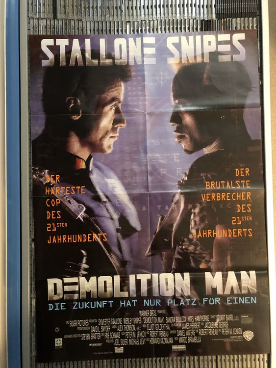 DEMOLITION MAN ORIGINAL FILMPOSTER A1 | Kaufen auf Ricardo