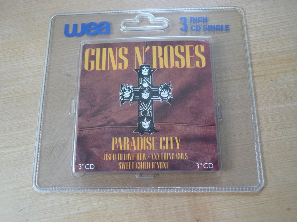Guns N' Roses – Paradise City - 3"CD Single - 1989 - GEF50CD (Neu und ...