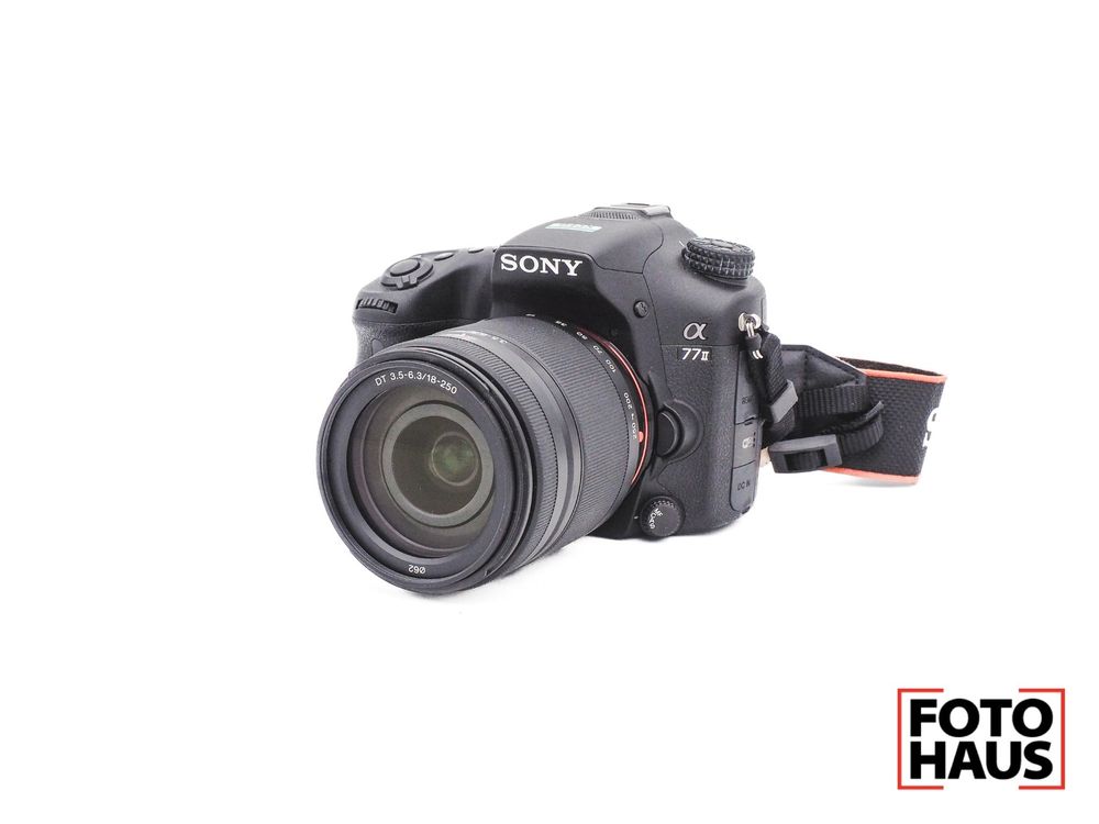 Sony Alpha 77 ii DSLR 24.2MP Sensor + 18-250mm f/3.5-6 0458 (Gebraucht ...