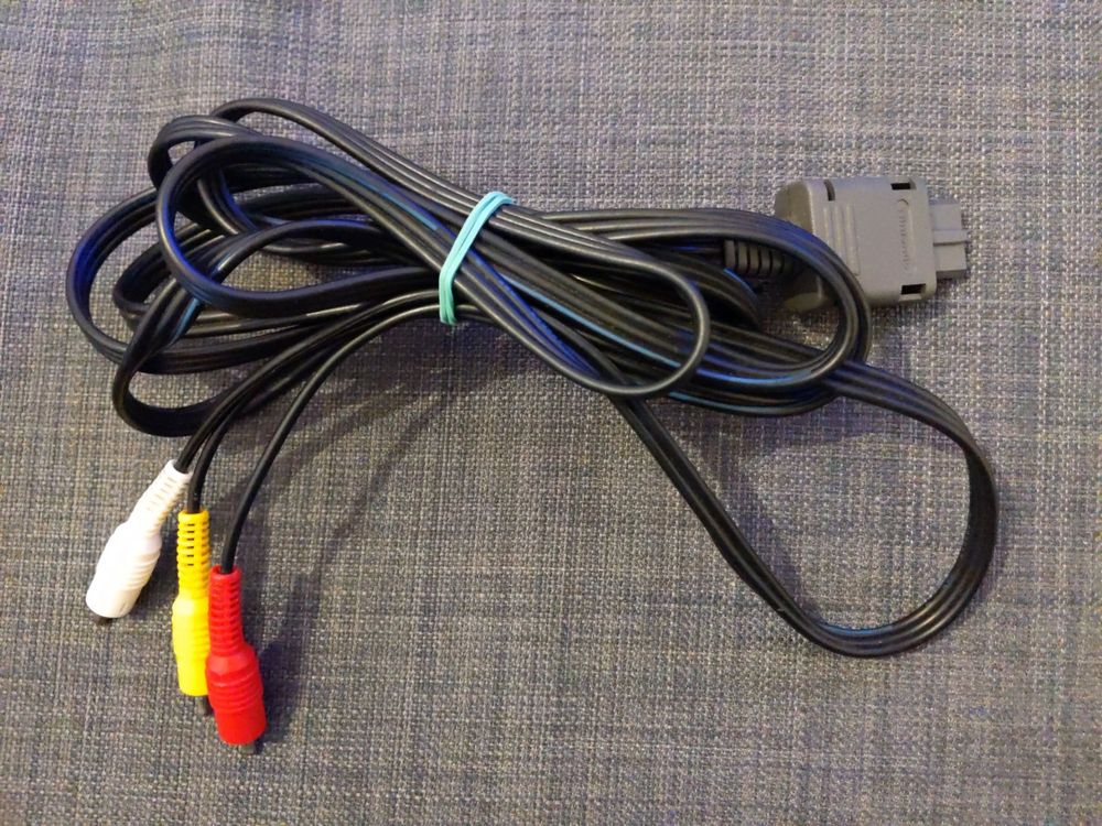 Super Nintendo, N64, Gamecube Original AV Kabel | Kaufen auf Ricardo
