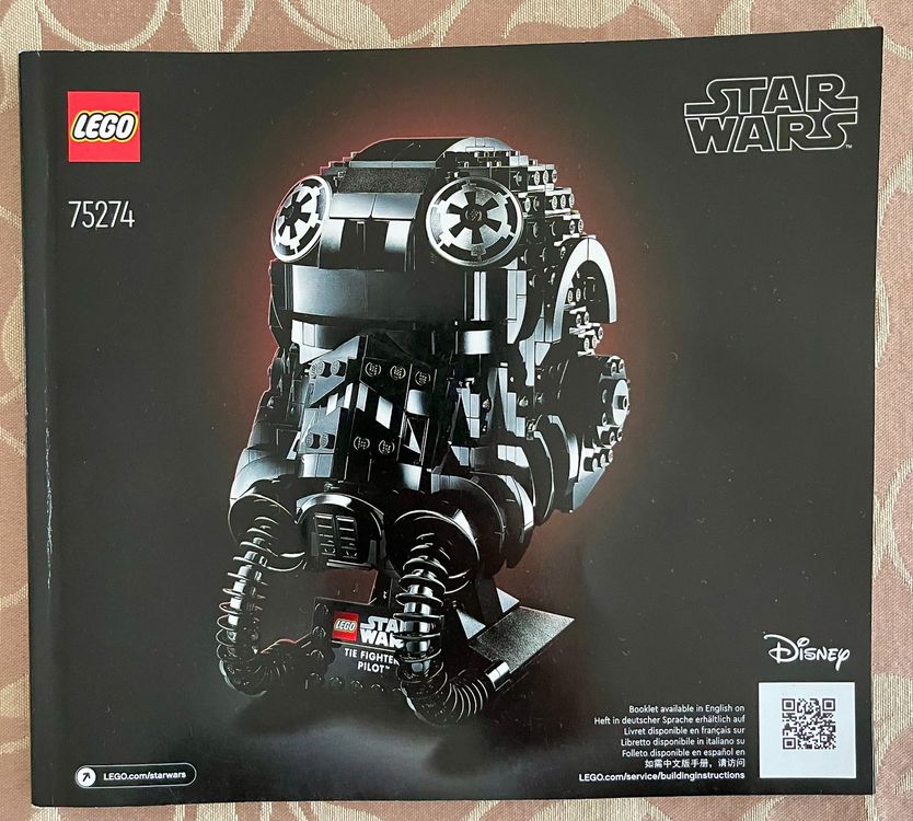 Lego 75274 Star Wars - TIE Fighter Pilot Helmet / Helm (Gebraucht) in Glattpark(Opfikon) für CHF ...