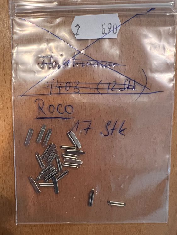Roco Schienenverbinder, neu und gebraucht (Gebraucht) in Basel für CHF ...