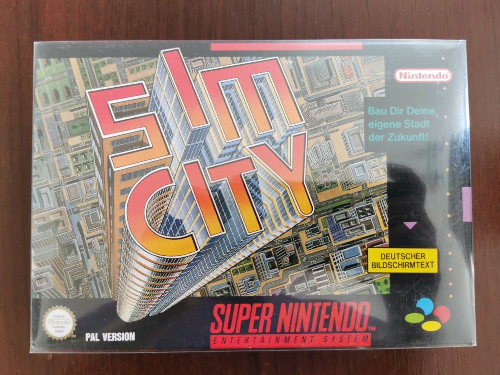 Sim City SNES mit OVP (Gebraucht) in Luzern für CHF 55 – mit Lieferung ...