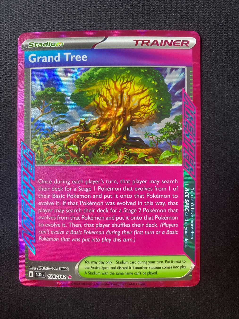 Grand Tree 136 - Prachtbaum - ACE SPEC - Stellar Crown - EN (Neu ...