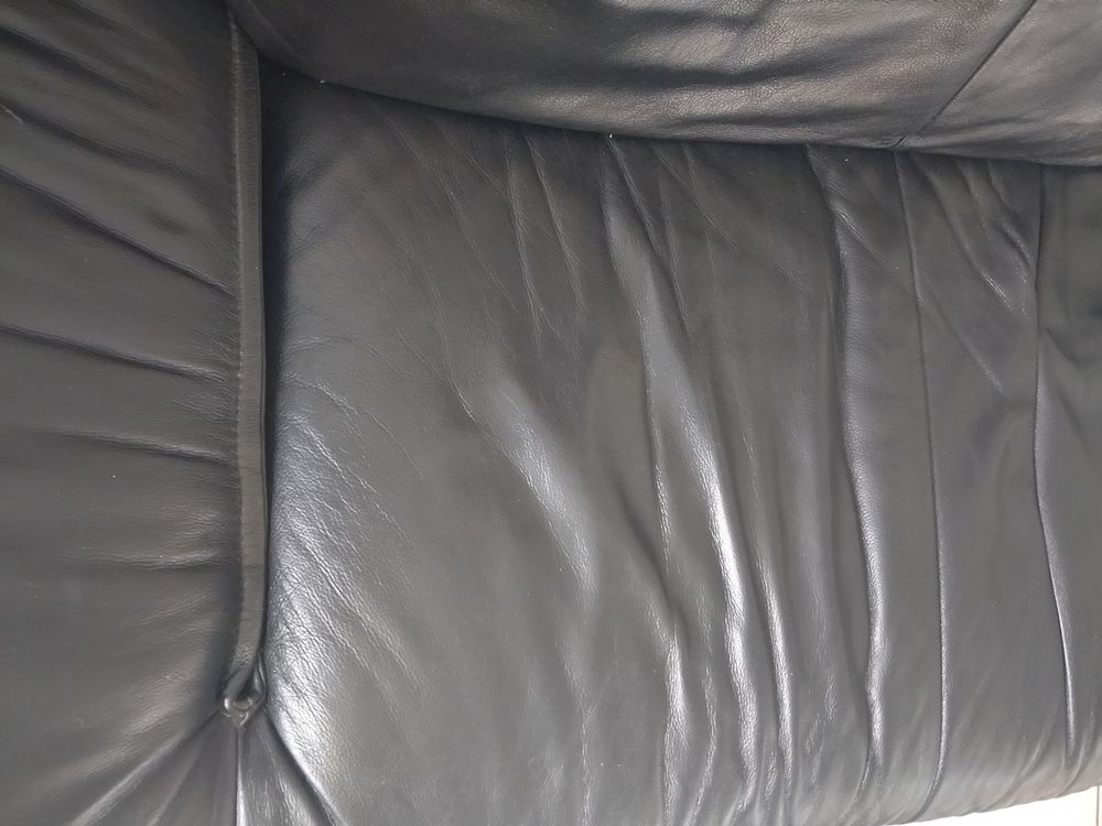 +10% AKTION: 2 Meter - Leder - Sofa!!! Für 3 Personen (Gebraucht) in ...