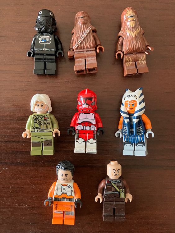 Lego star wars minifigures commander fox, ashoka, ematt (Gebraucht) in ...