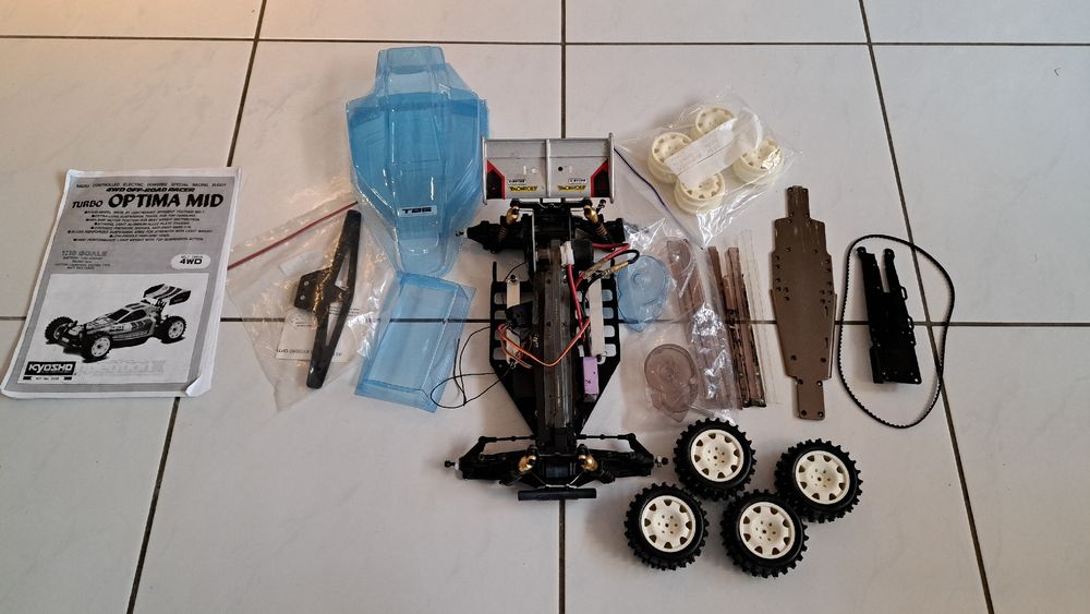 KYOSHO TURBO OPTIMA MID 1/10 RC AUTO VINTAGE (Gebraucht) in Boll für ...