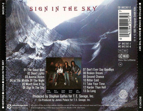 CD China - Sign in the sky (1989) (Gebraucht) in Möriken AG für CHF 5 ...