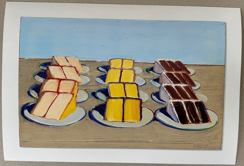 Wayne Thiebaud: Cake Rows Pop Art Print (Neu (gemäss Beschreibung)) in ...