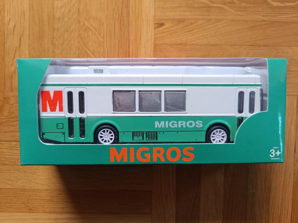 Migros Bus Modellauto, neu und originalverpackt | Kaufen auf Ricardo