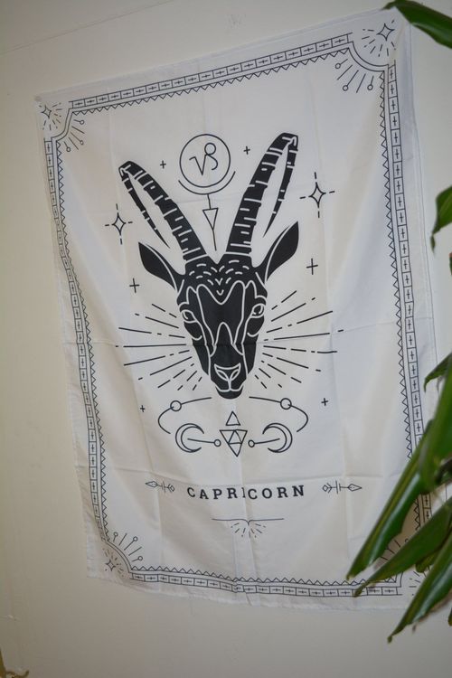 Wandtuch tuch sternzeichen NEU Steinbock capricorn poster | Kaufen auf ...