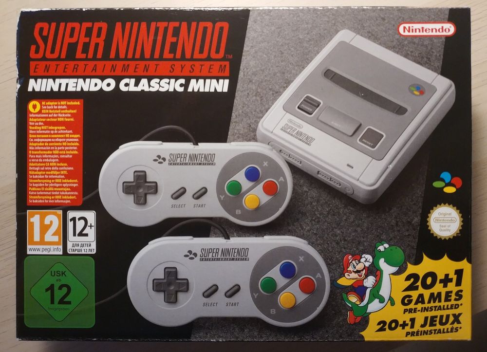 SNES Super Nintendo Classic Mini (Neu und originalverpackt) in Lausanne ...