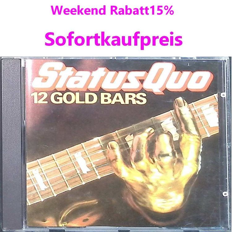 Status Quo – 12 Gold Bars (Gebraucht) in Russo für CHF 2.5 – mit Lieferung auf Ricardo kaufen