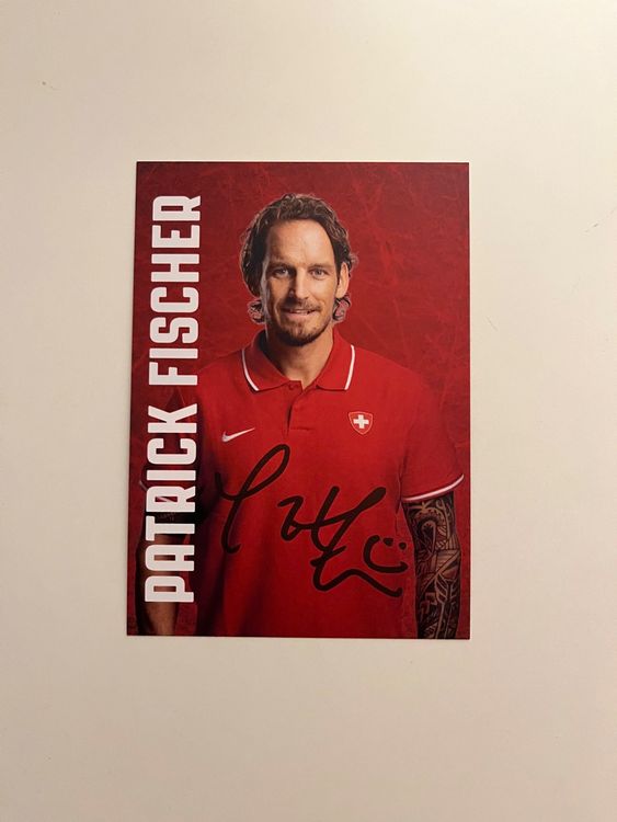 Patrick Fischer Autogrammkarte Eishockey Nationalmannschaft (Neu ...
