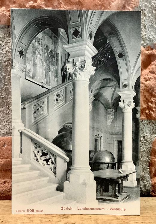 Antike AK - Zürich Landesmuseum Vestibule (Gebraucht) in Root für CHF 1 – mit Lieferung auf ...