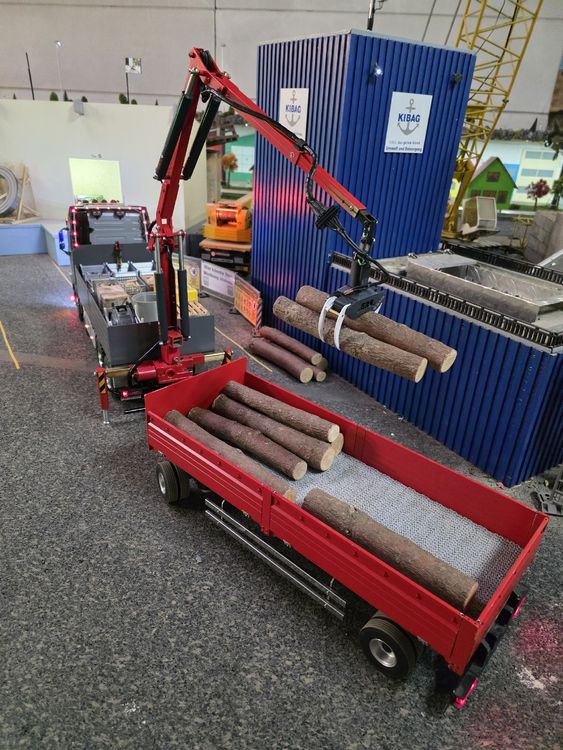 RC Holzkran 1/14 GRUNDEINHEIT ALU (Neu (gemäss Beschreibung)) in Tobel für CHF 180 – mit ...