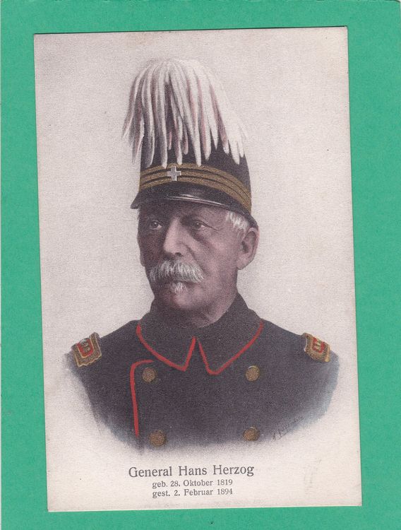 Militär General Hans Herzog (Gebraucht) in Herisau für CHF 1 – mit Lieferung auf Ricardo kaufen