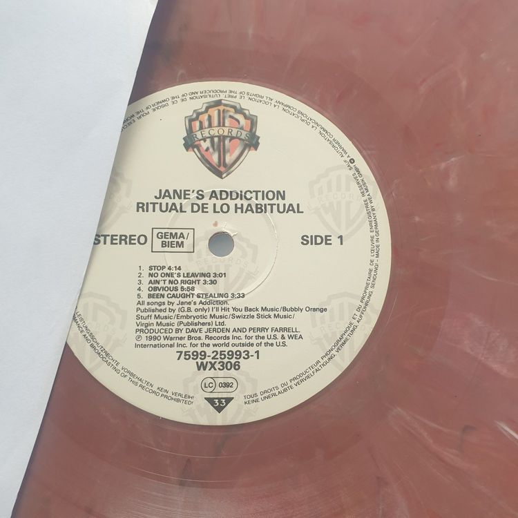 Jane's Addiction – Ritual De Lo Habitual - New Reissue | Kaufen auf Ricardo