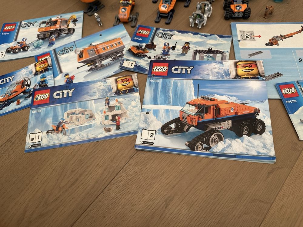 LEGO City Arktis-Set, 60194, 60035, 60032, 60034, 60190 🎃 (Gebraucht ...
