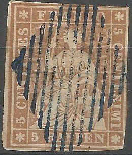 Timbre de 1854 ( Strubel n°22Aa ) | Kaufen auf Ricardo