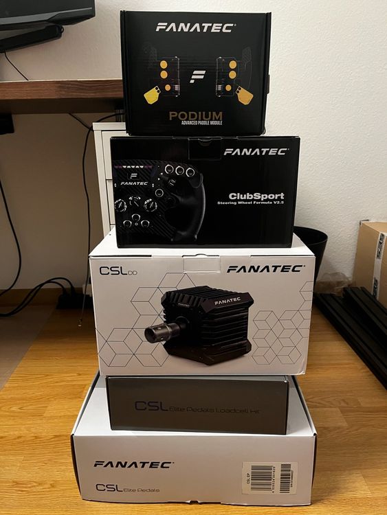 Fanatec Bundle - CSL DD 8nm / Formula Elite APM / CSL Pedals (Gebraucht ...