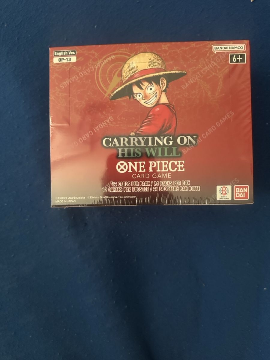 One Piece Kartenspiel - Carrying on his will - OP-13 (Neu und ...