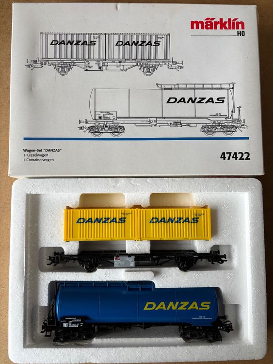 Marklin 47422 Guterwagen-Set Danzas (Neu und originalverpackt) in Hauterive NE für CHF 45 – mit ...